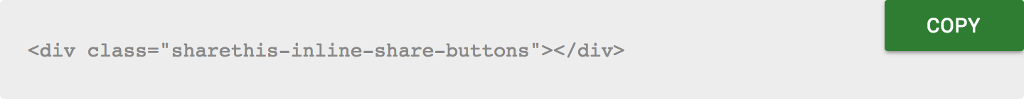How to Install Share Buttons on a HTML Website - ShareThis